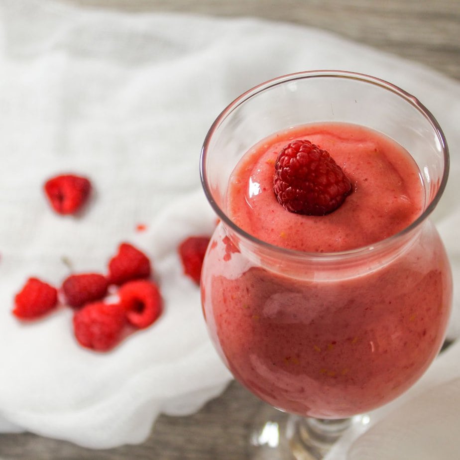 Raspberry Sunrise Smoothie